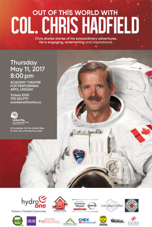 Out of this World with Chris Hadfield – United Way for the City of ...